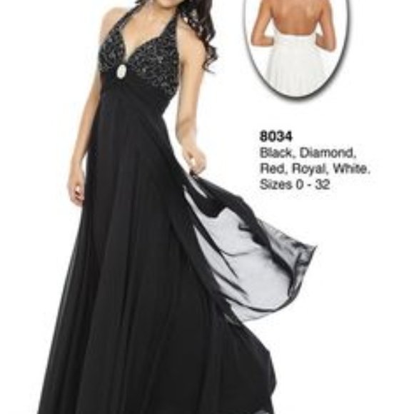 WOW couture | Dresses | 834 Wow Prom And Pageant Black Size 22 | Poshmark